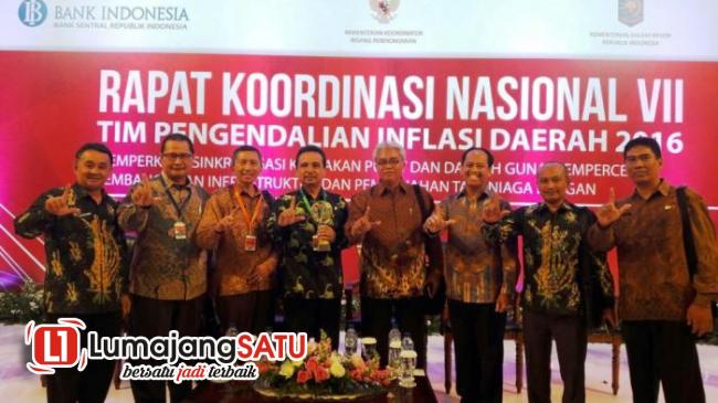 Hebat..!! Lumajang Raih Penghargaan TPID Inovatif dari Bank Indonesia