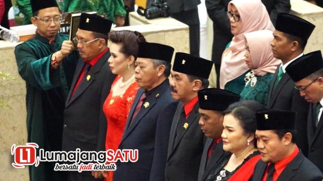 Selamat..! Hari Putri Lestari Dilantik Jadi Wakil Rakyat Jatim