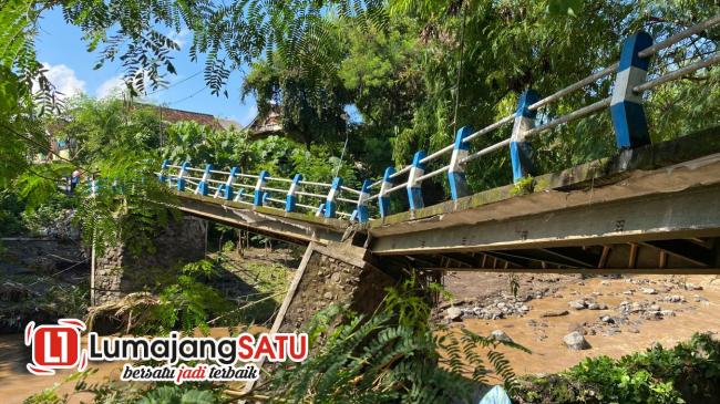 10 Jembatan di Lumajang Rusak Akibat Banjir Lahar dan Luapan Sungai