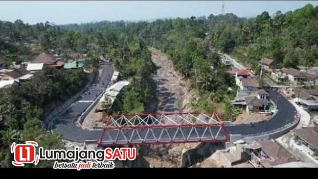 Jembatan Kali Glidik II Penghubung Lumajang - Malang Resmi Dibuka