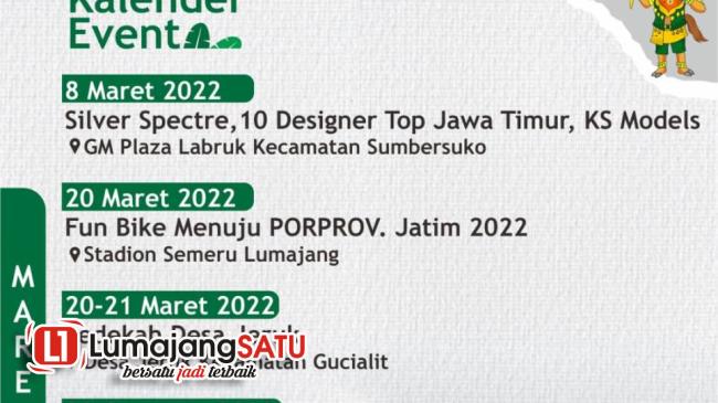 Ini 12 Kalender Event Bulan Maret di Lumajang